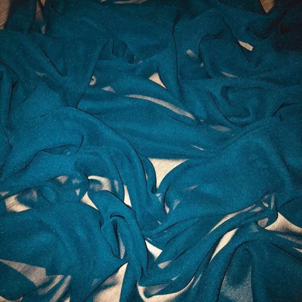 Teal Chiffon Dresses - Etsy