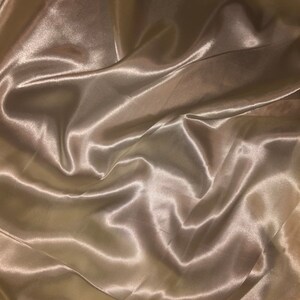 Cream Silky Polyester Satin Fabric..58"'wide (147cm) - Etsy