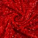 1 Mtr Red All Over Sequin Velvet Stretch Fabric..58” Wide - Etsy