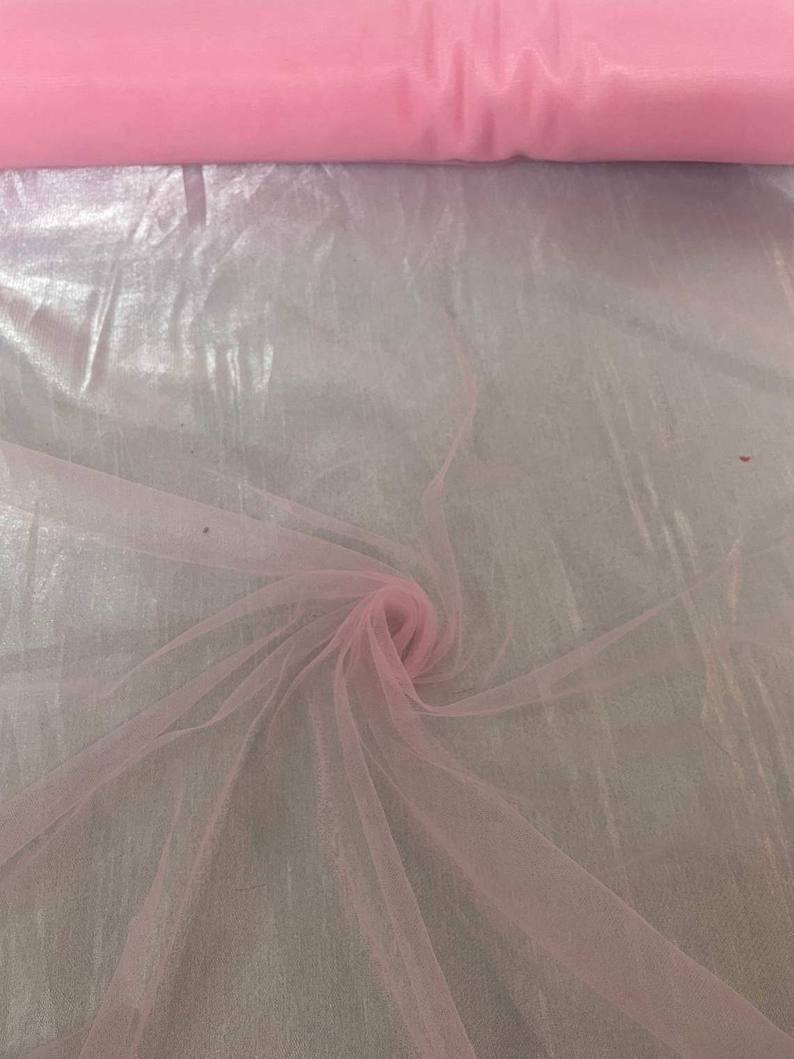 1 Mtr Plain Soft Baby Pink Bridal Tulle Net Fabric..58”wide - Etsy