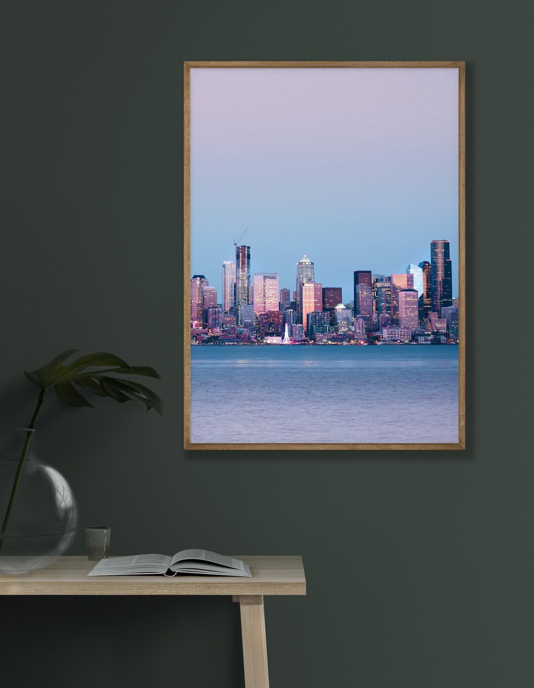 Seattle Photography Print Washington Photography Seattle Skyline Wall ...