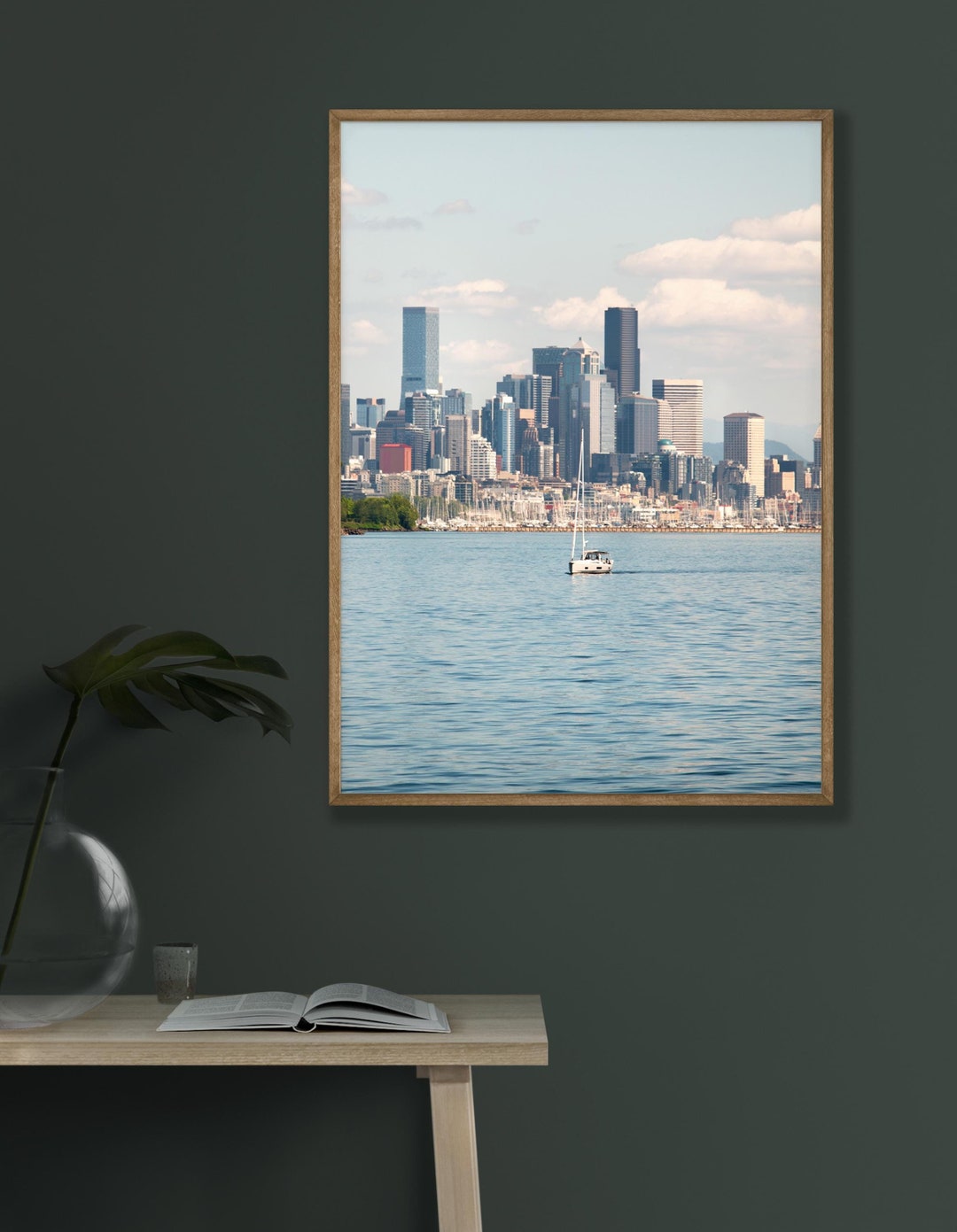 Seattle Photography Print Seattle Puget Sound Washington Art Pacific ...