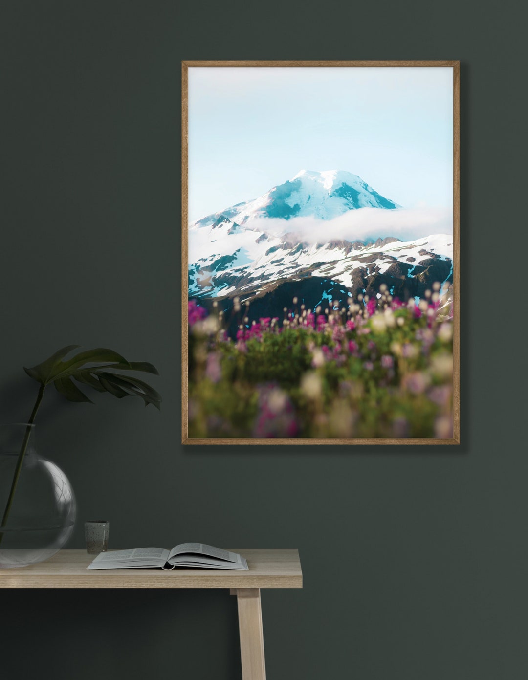 Mt Baker Art Washington Photography Mountain Print Washington Art ...