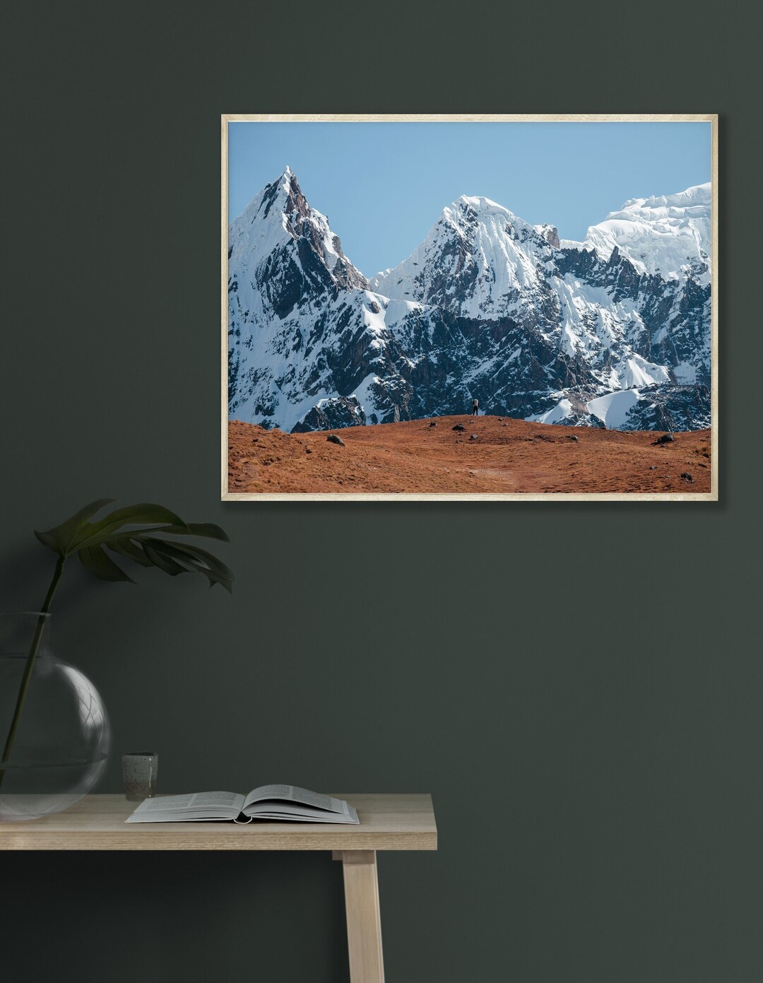 Fine Art Mountain Photography Print Snowy Mountain Print Peru ...