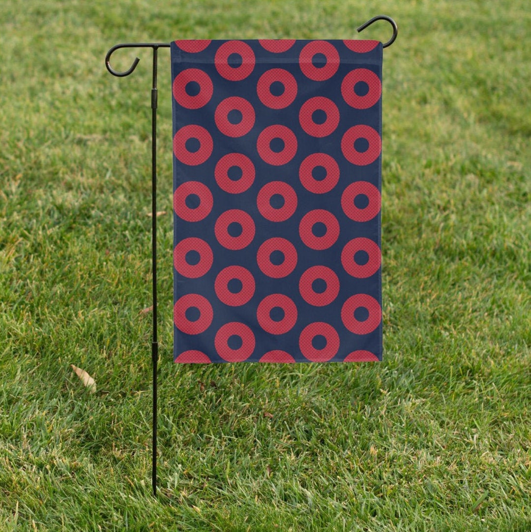 Fishman Garden Flag Phish Donuts Camp Flag - Etsy
