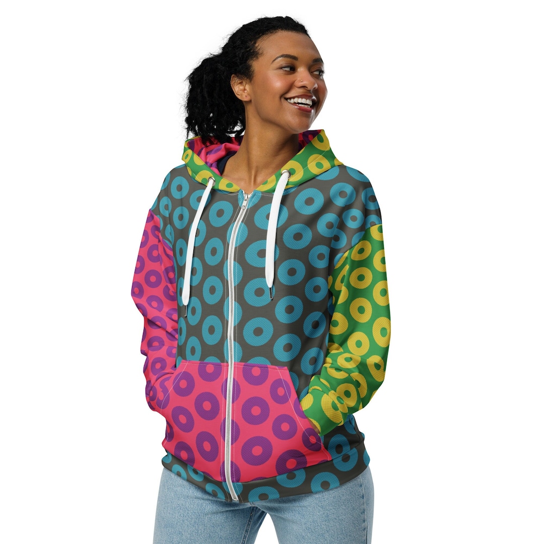 Fishman LEMSG Donuts Unisex Phish Zip Hoodie - Etsy