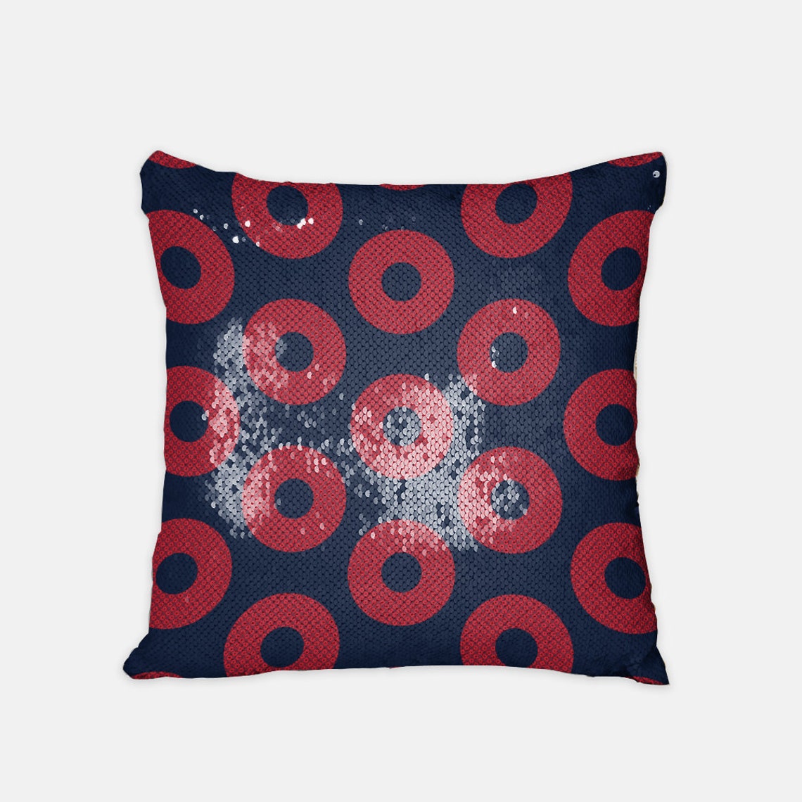 Fishman Donut Donuts Reversible Sequin Phish Pillow - Etsy