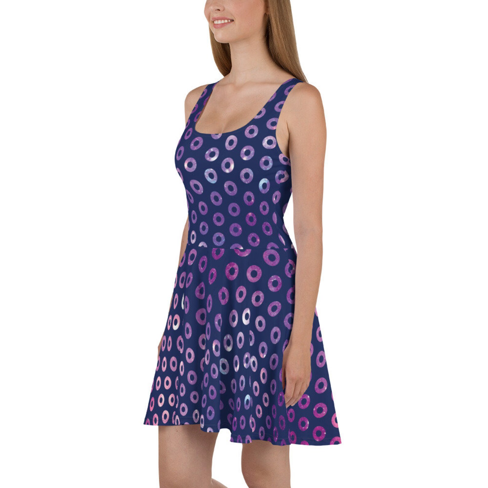 Fishman Space Donuts Phish Skater Dress | Etsy