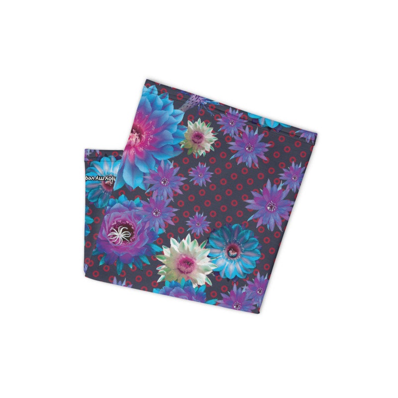 Floral Fishman Donuts Face Mask. Phish Tour - Etsy