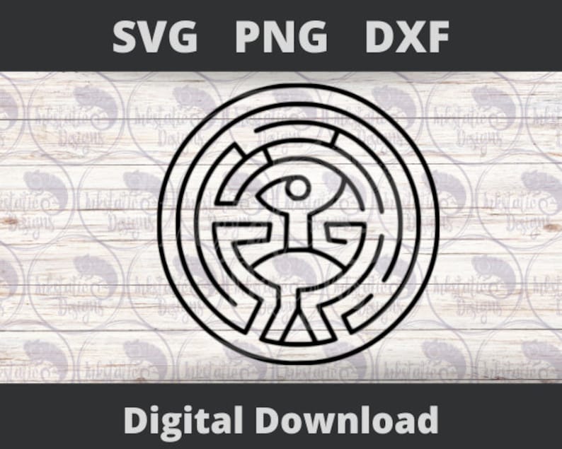 West World Maze SVG, the Path to Consciousness, Dolores Abernathy ...