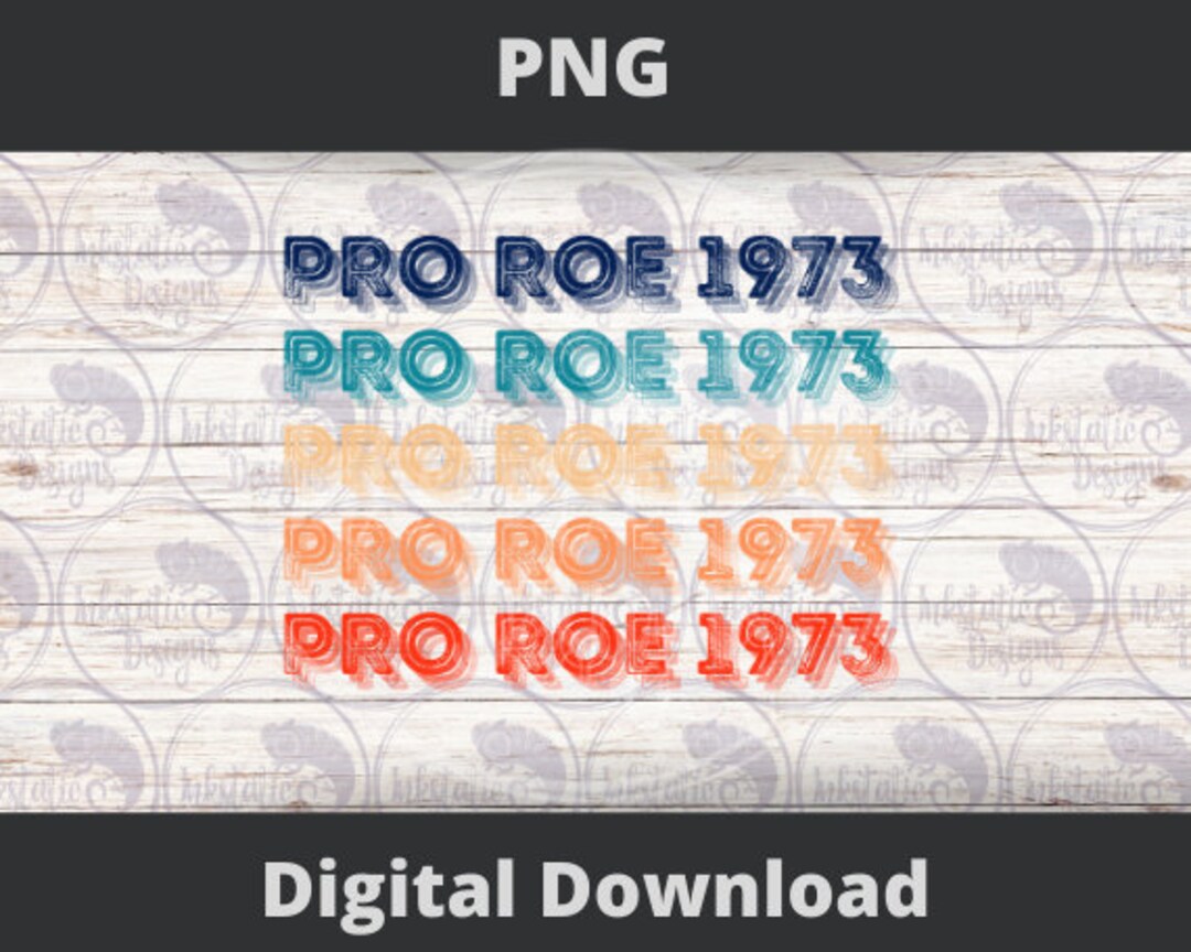 Pro Roe 1973 Vintage Digital Download Retro Lettering Pro - Etsy