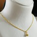 Solid Genuine 22k Small Ball Pendant & Twist Chain Necklace Set , 916 ...