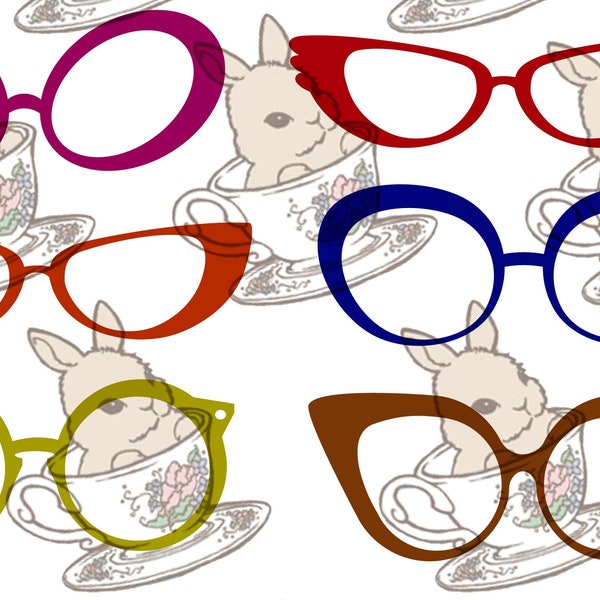 Retro Glasses - Etsy