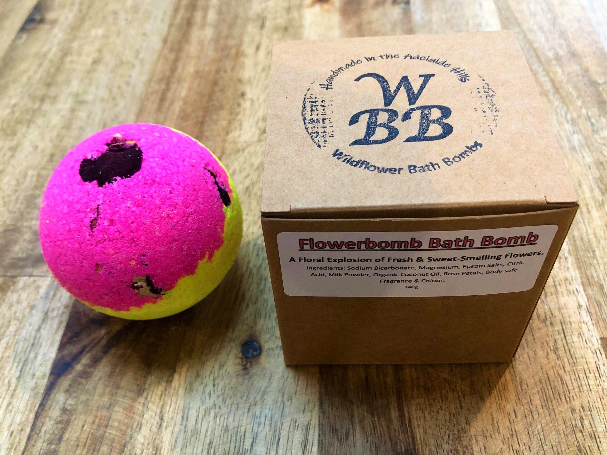 Flowerbomb Bath Bomb A Floral Explosion of Fresh & Sweet - Etsy UK