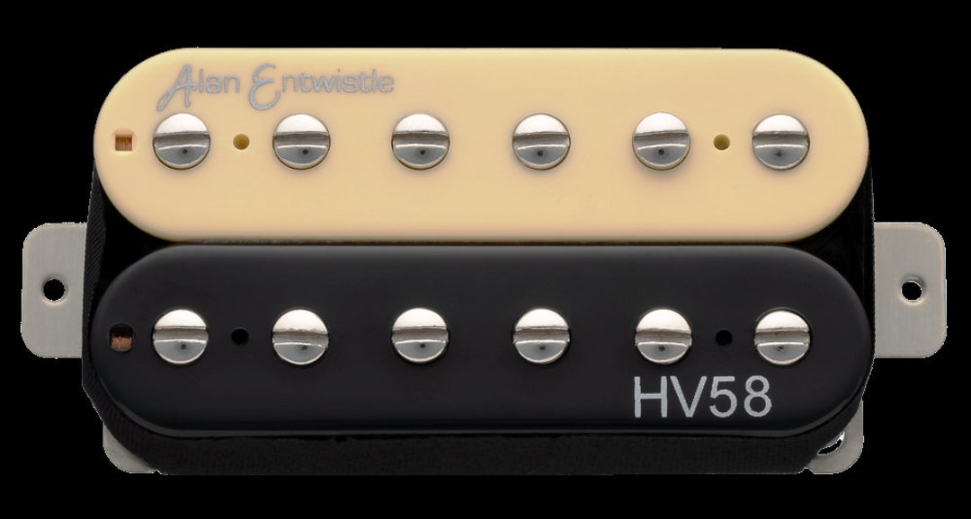 Alan Entwistle HV58 Electric Guitar Neck Pickup Zebra Free USA Shipping ...