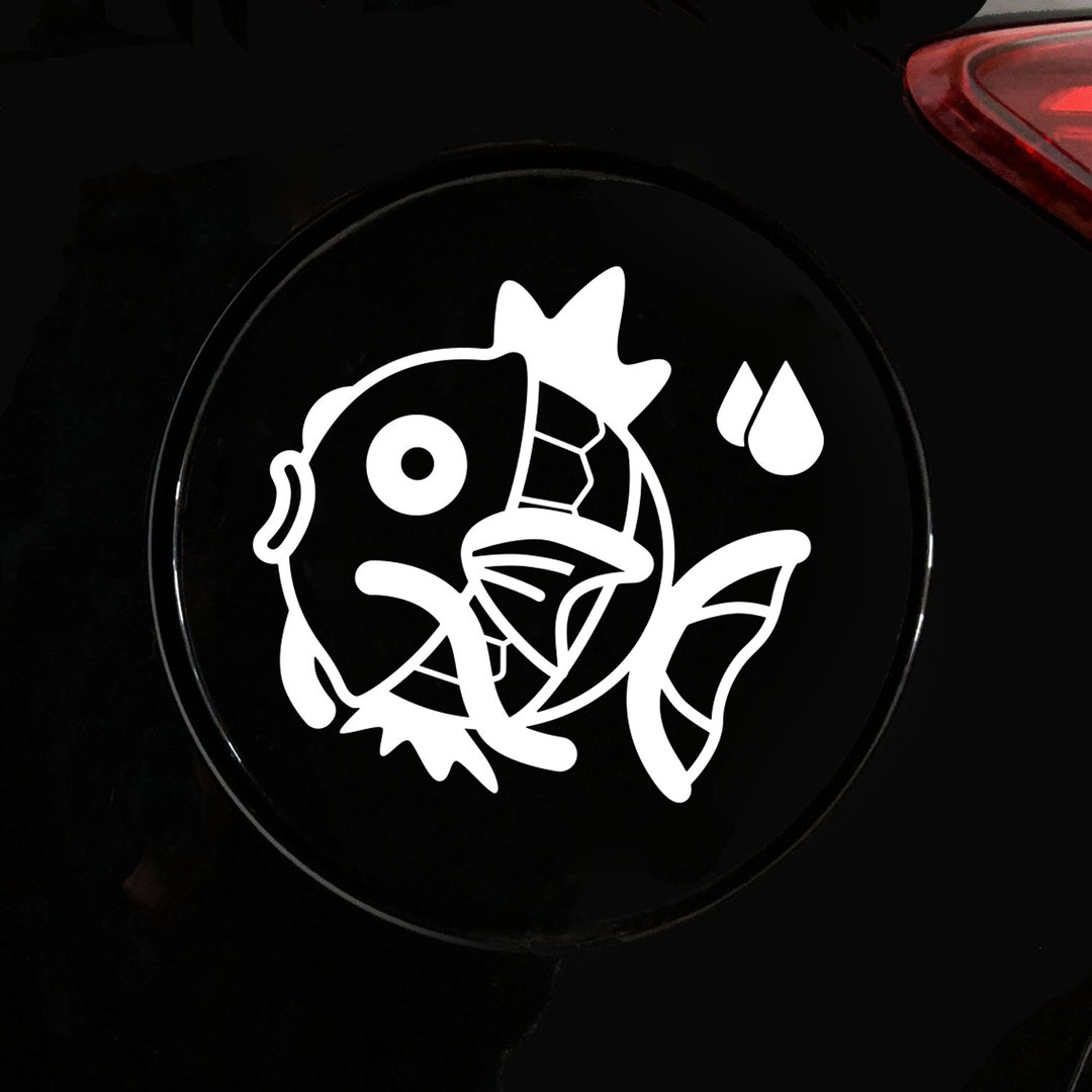 Gas Cover Car Decals Magikarp - Etsy