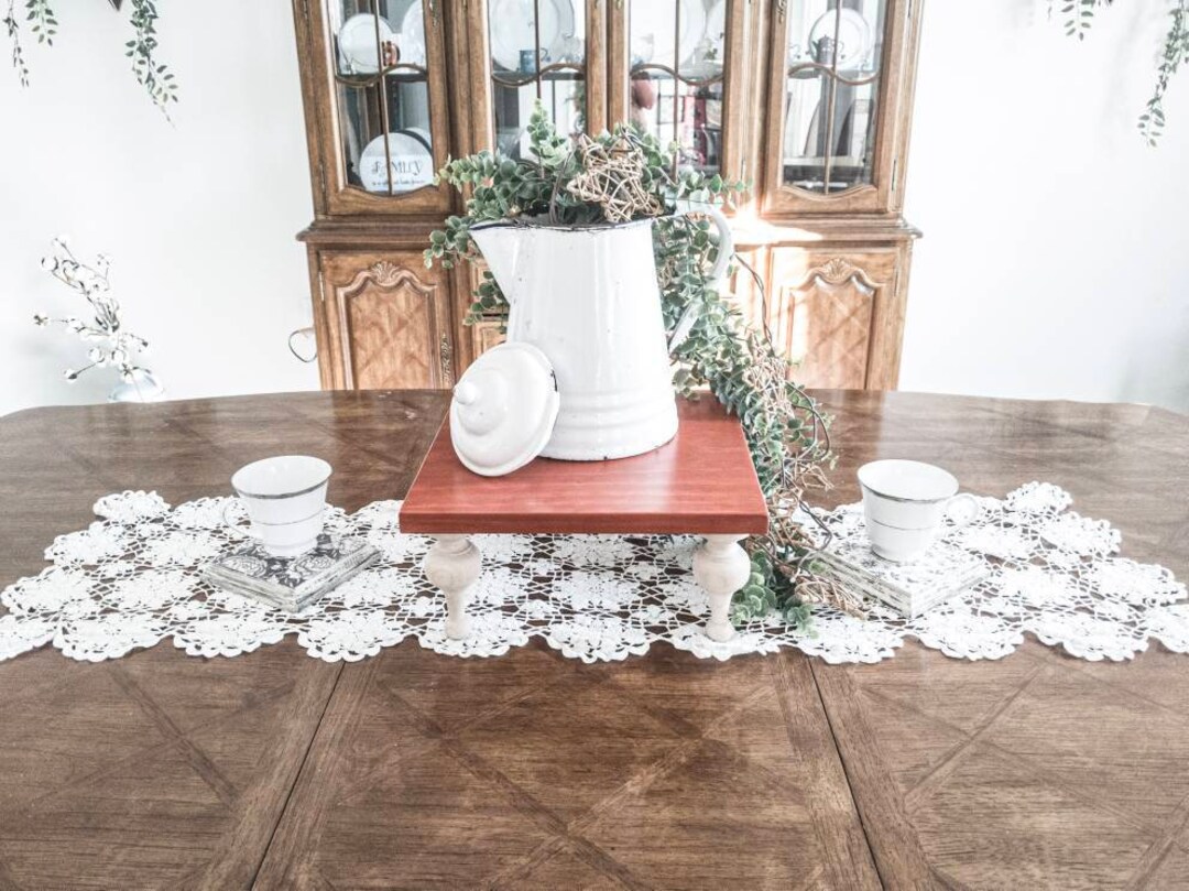 Red Farmhouse Wood Riser - Etsy