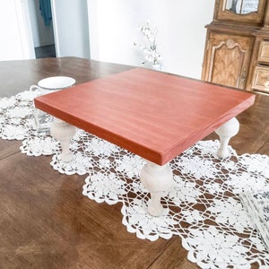 Red Farmhouse Wood Riser - Etsy