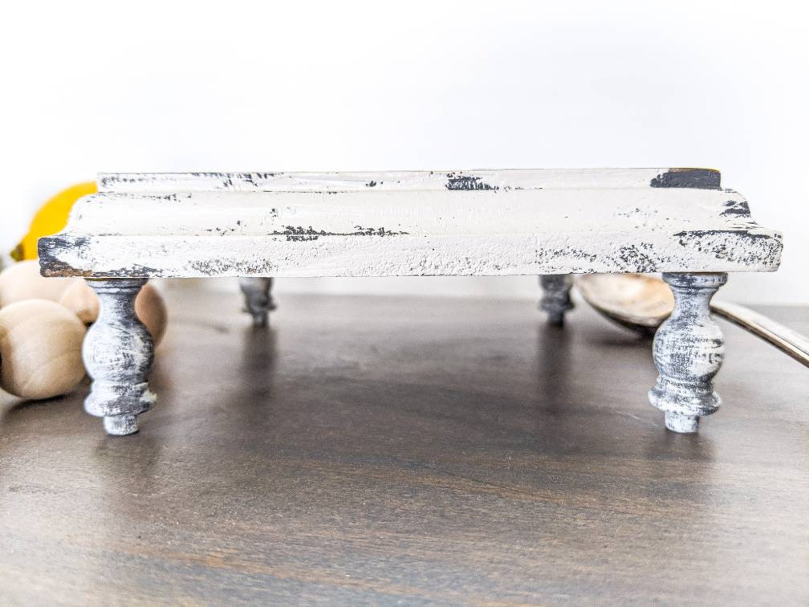 Lemon Print Candle Riser | Etsy