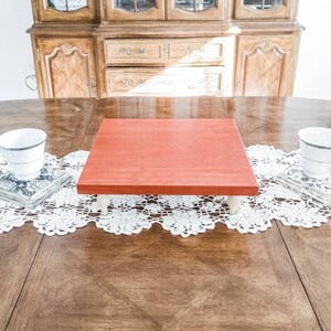 Red Farmhouse Wood Riser - Etsy