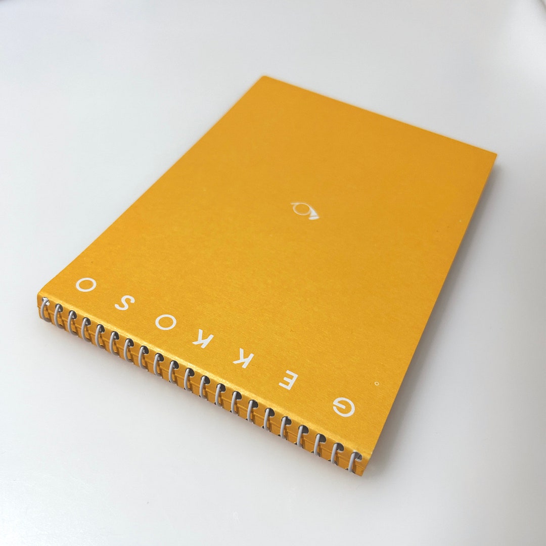 Gekkoso Japan Ginza Tokyo Handmade Spiral-bound Journal Notebook ...