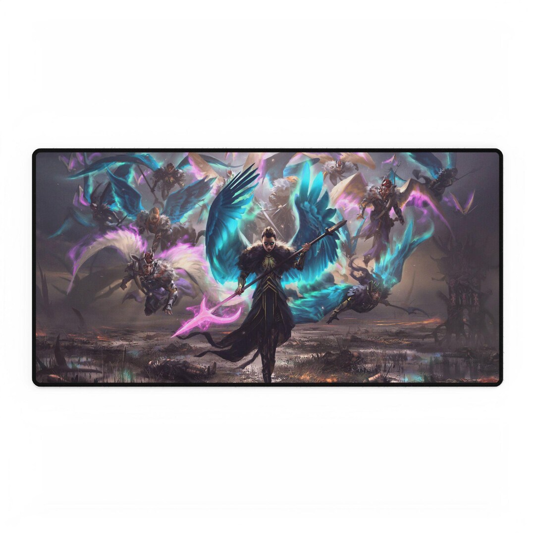 Magic the Gathering Playmat - Rampage of the Valkyries Mouse Pad for ...