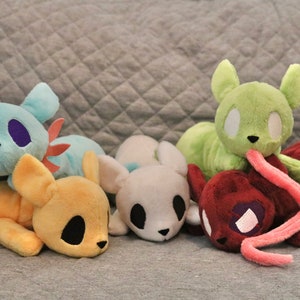 Rivulet Slugcat Inspired Plush (please Read Description First) - Etsy