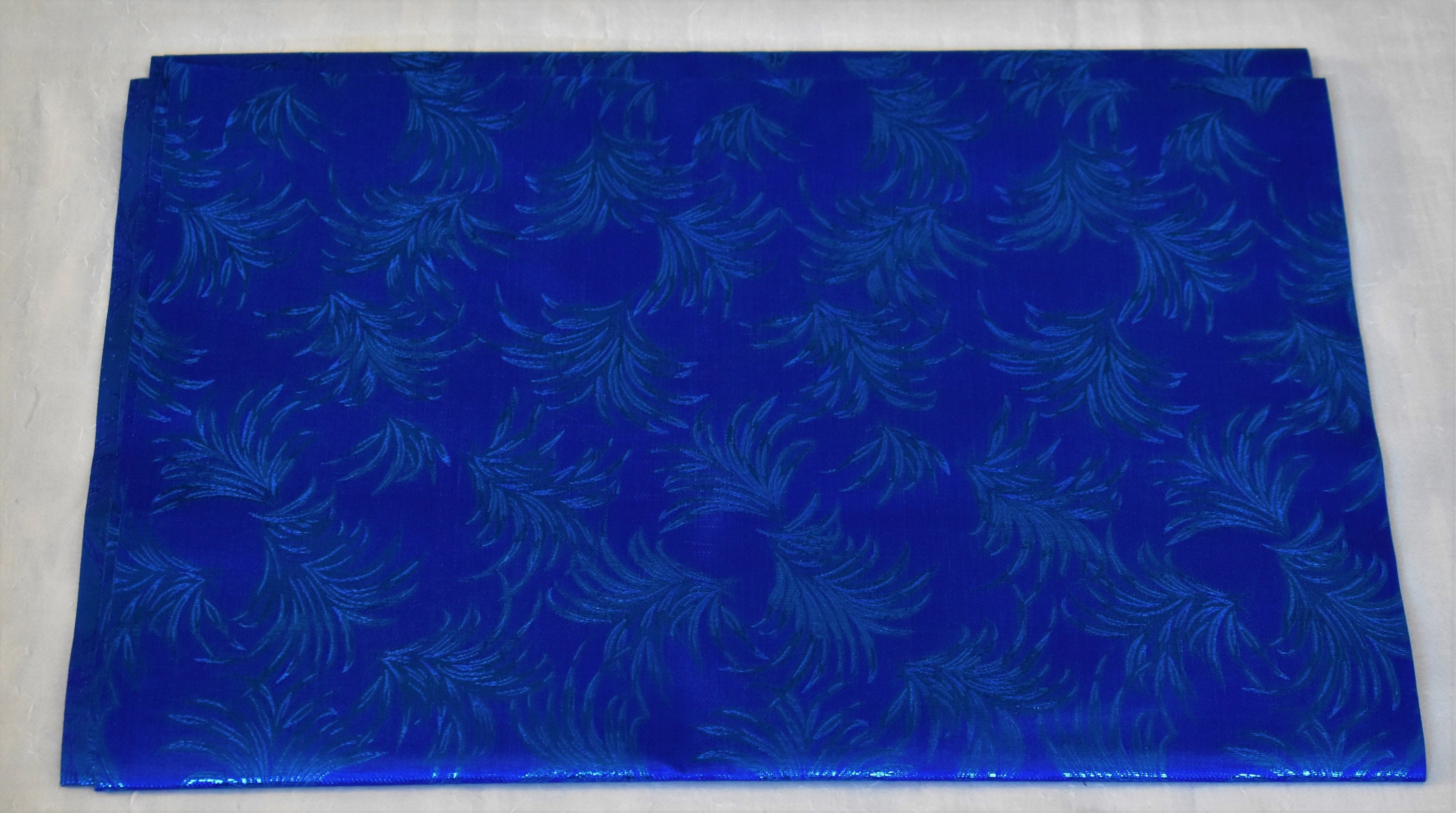 Royal Blue Sego Gele. African Wedding Headtie Price for One - Etsy