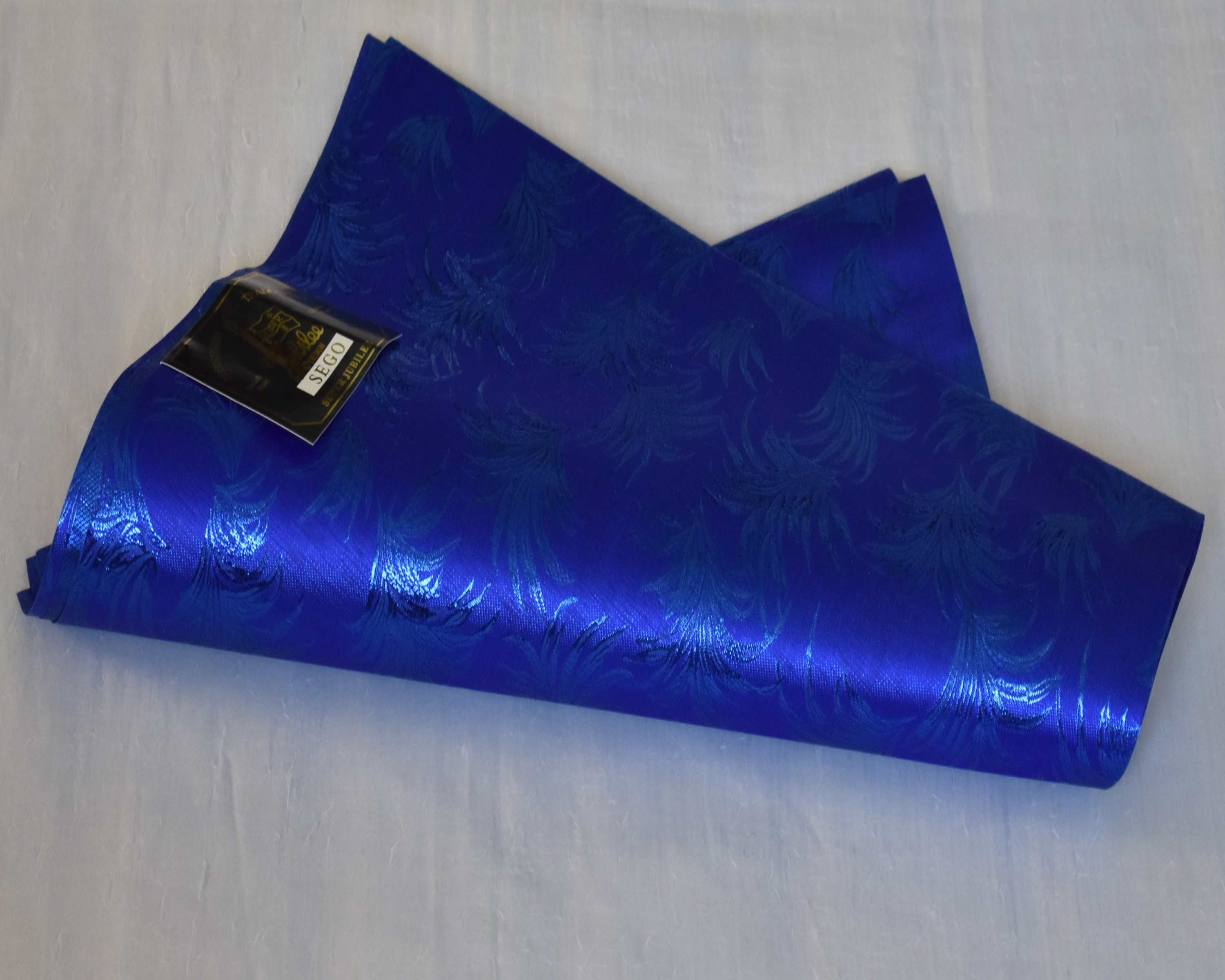 Royal Blue Sego Gele. African Wedding Headtie Price for One - Etsy