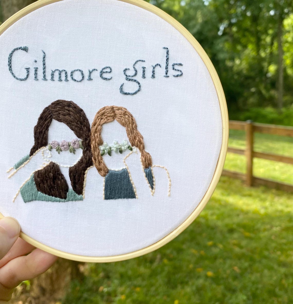 Gilmore Girls Download Embroidery Lorelei Gilmore Pattern Hand ...