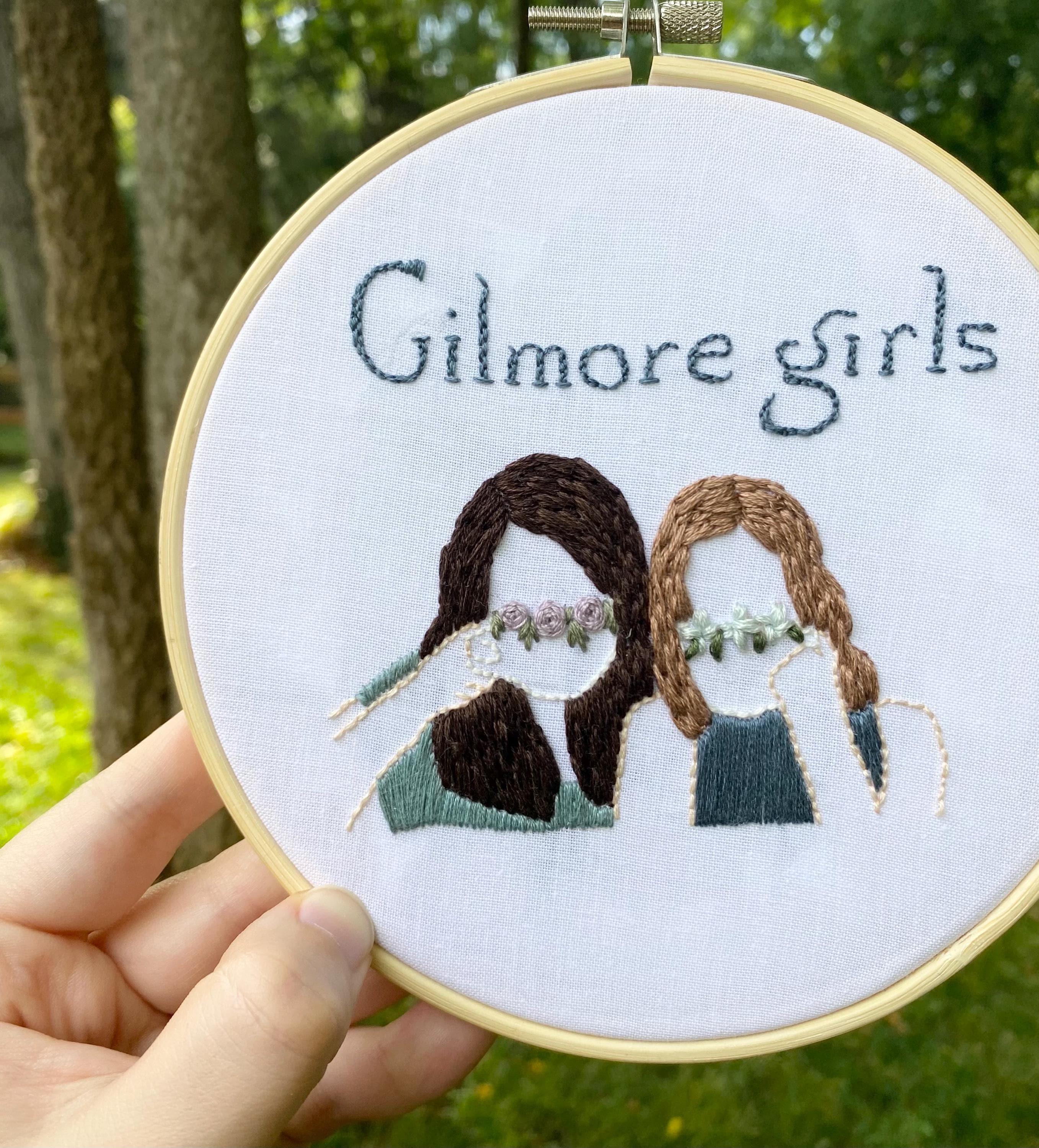 Gilmore Girls Download Embroidery Lorelei Gilmore Pattern Hand ...