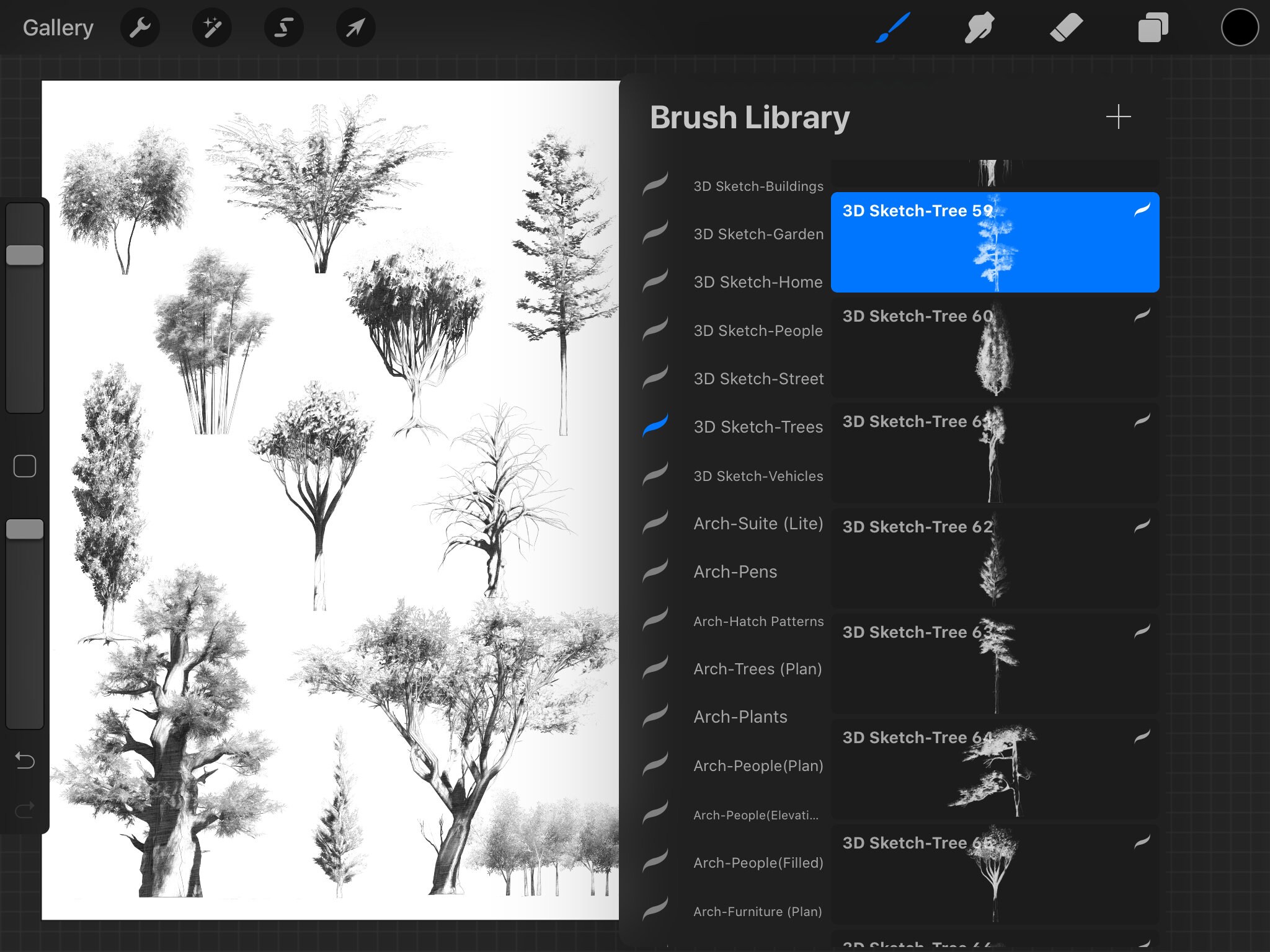 Procreate 3D Object Stamp Pack - Etsy