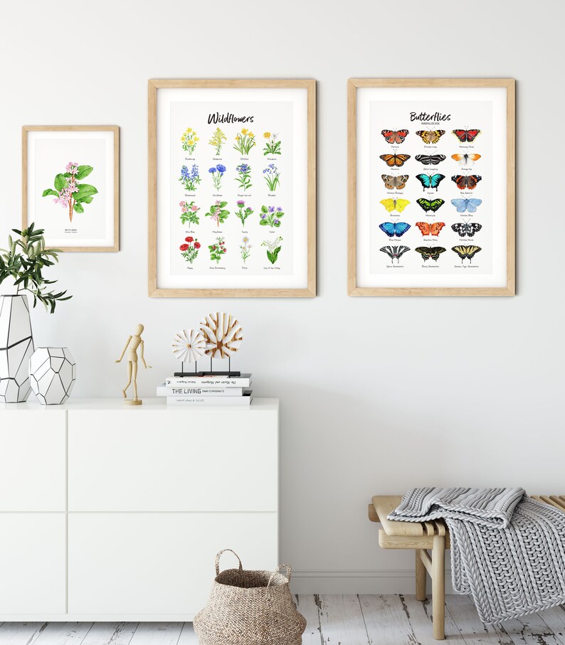 Mayflower Hand Painted Watercolour Art | Botanical Wall Décor ...