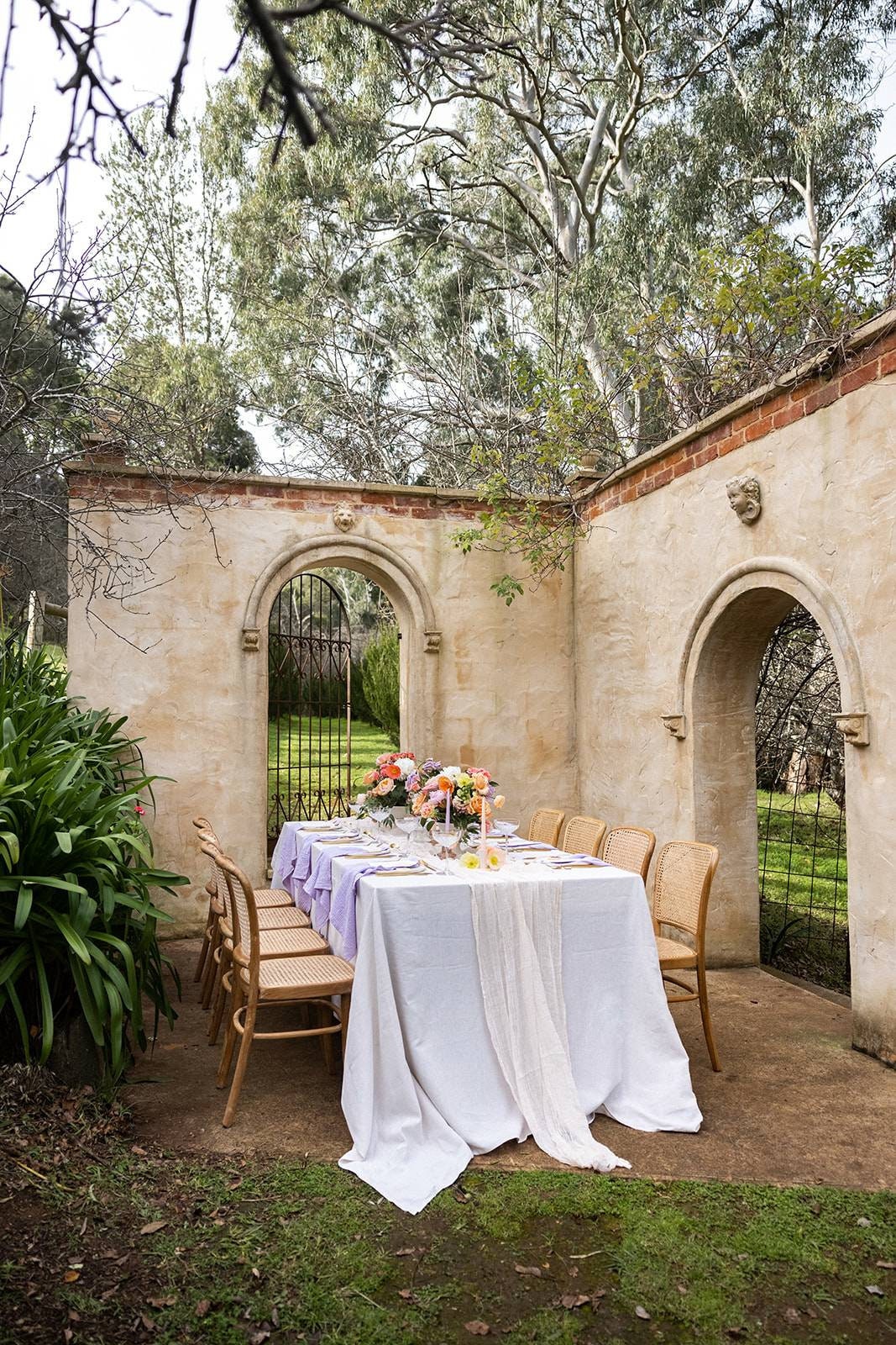 Ivory Cream Cheesecloth Table Runner | Etsy Australia
