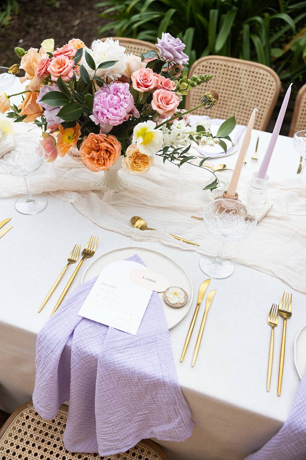 Ivory Cream Cheesecloth Table Runner | Etsy Australia