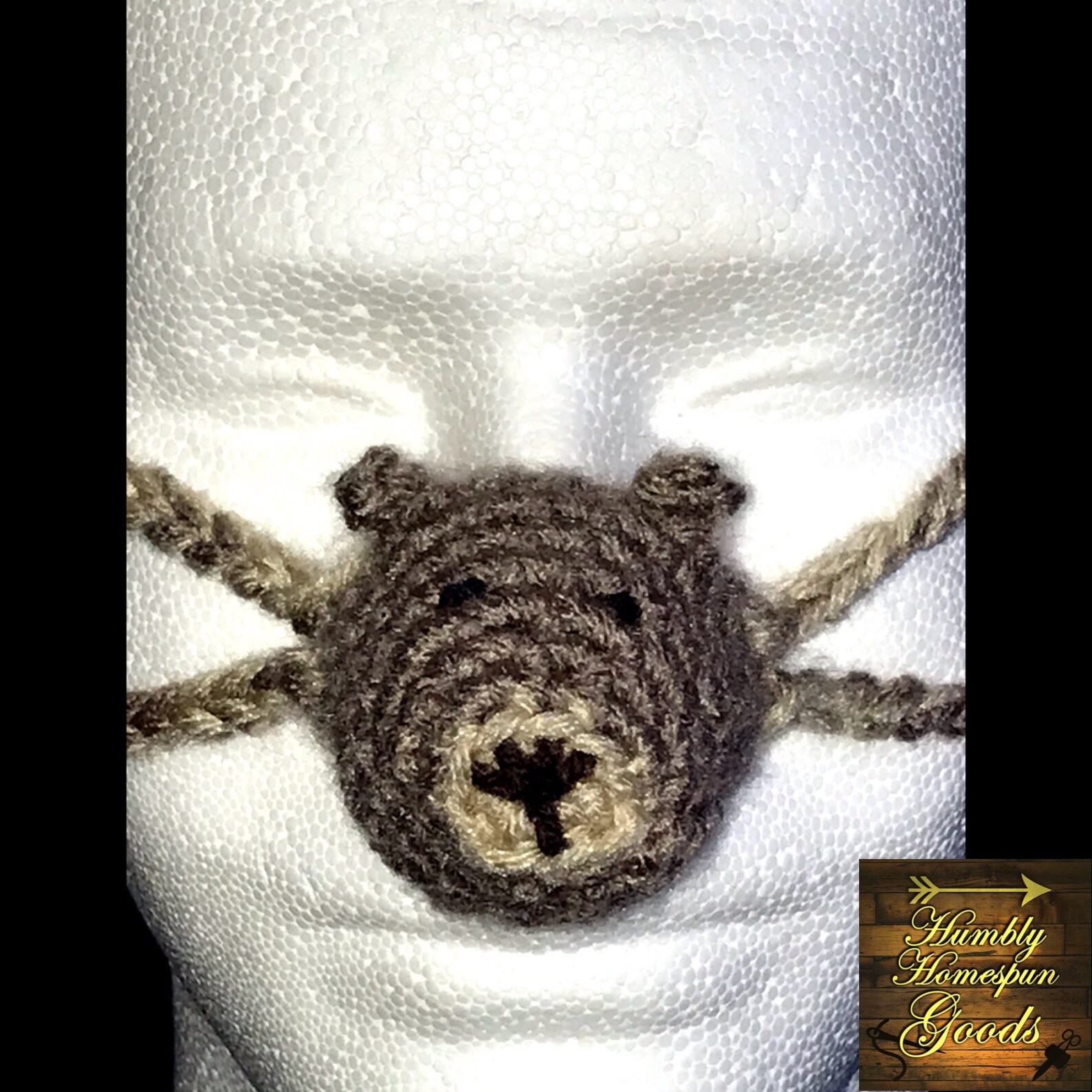 Brown Bear Nose Warmer Nose Mask Child & Adult Sizes - Etsy