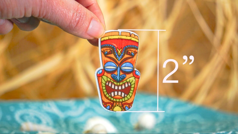 Luau Party Edible Toppers Tiki and Surf Table 24 Pcs Set - Etsy