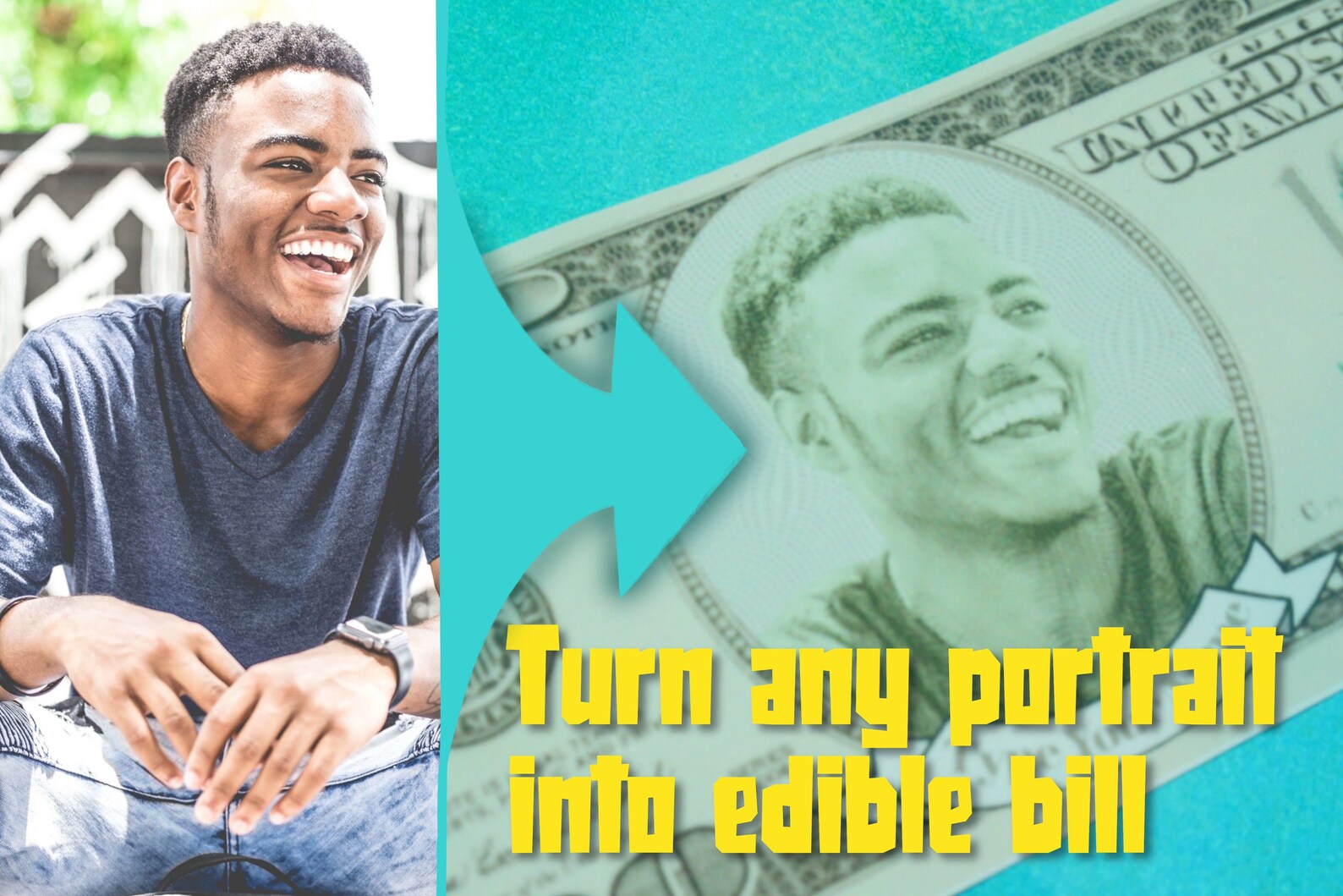 Edible Money Money Cake Custom Edible Money Money Cake - Etsy