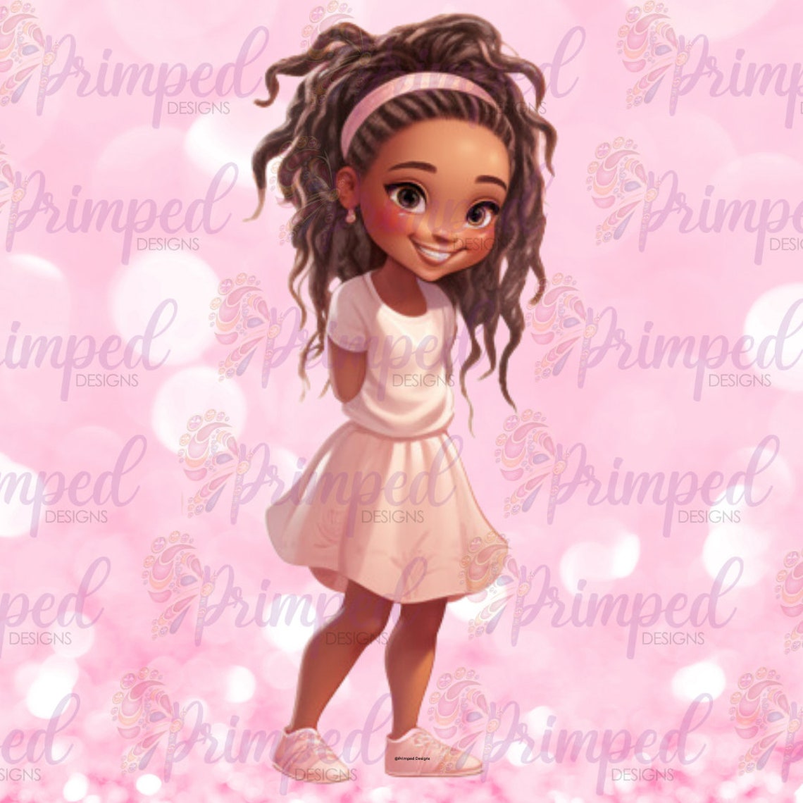 Little Black Girl Png Clipart, Cute Cartoon Black Girl PNG Clipart ...