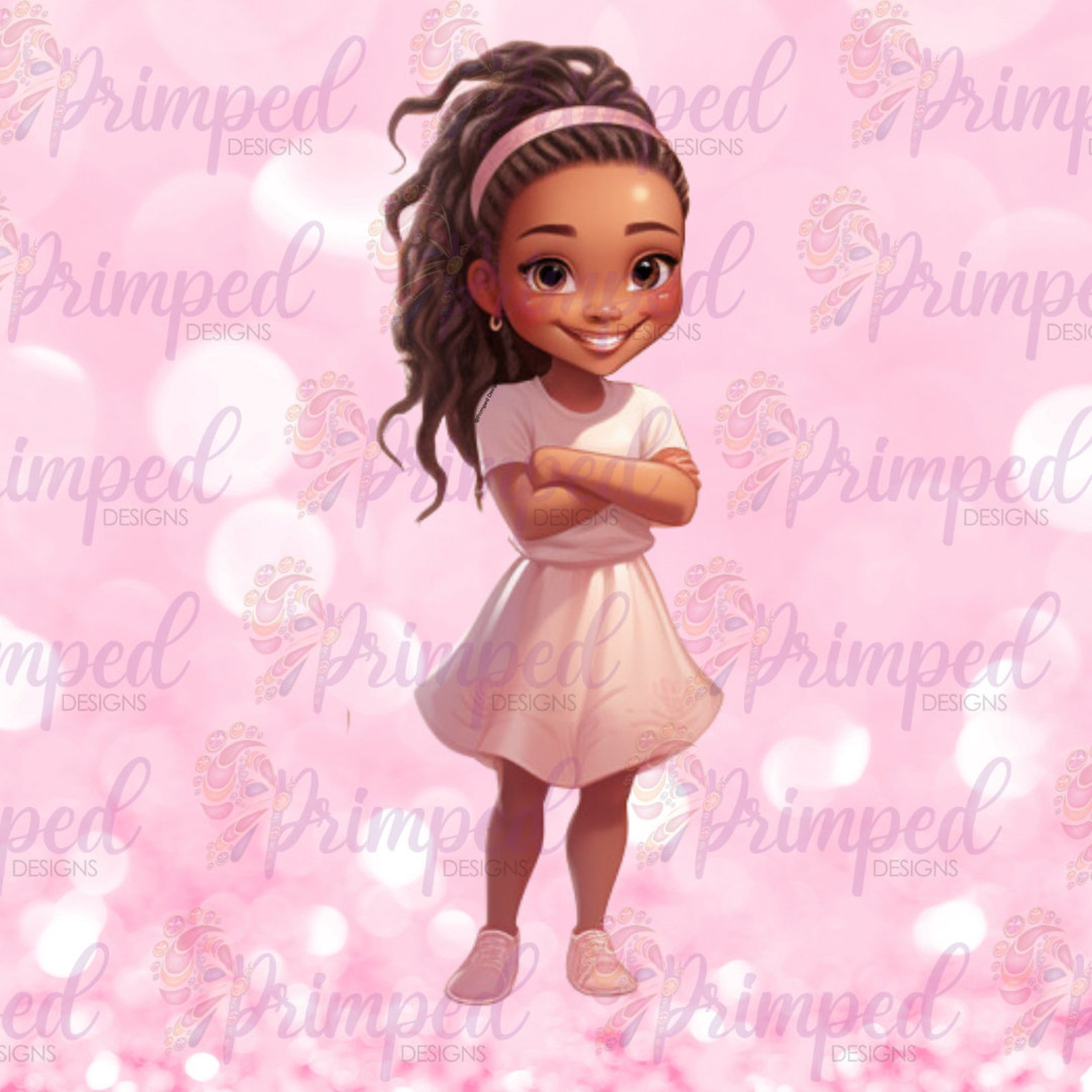 Little Black Girl Png Clipart, Cute Cartoon Black Girl PNG Clipart ...