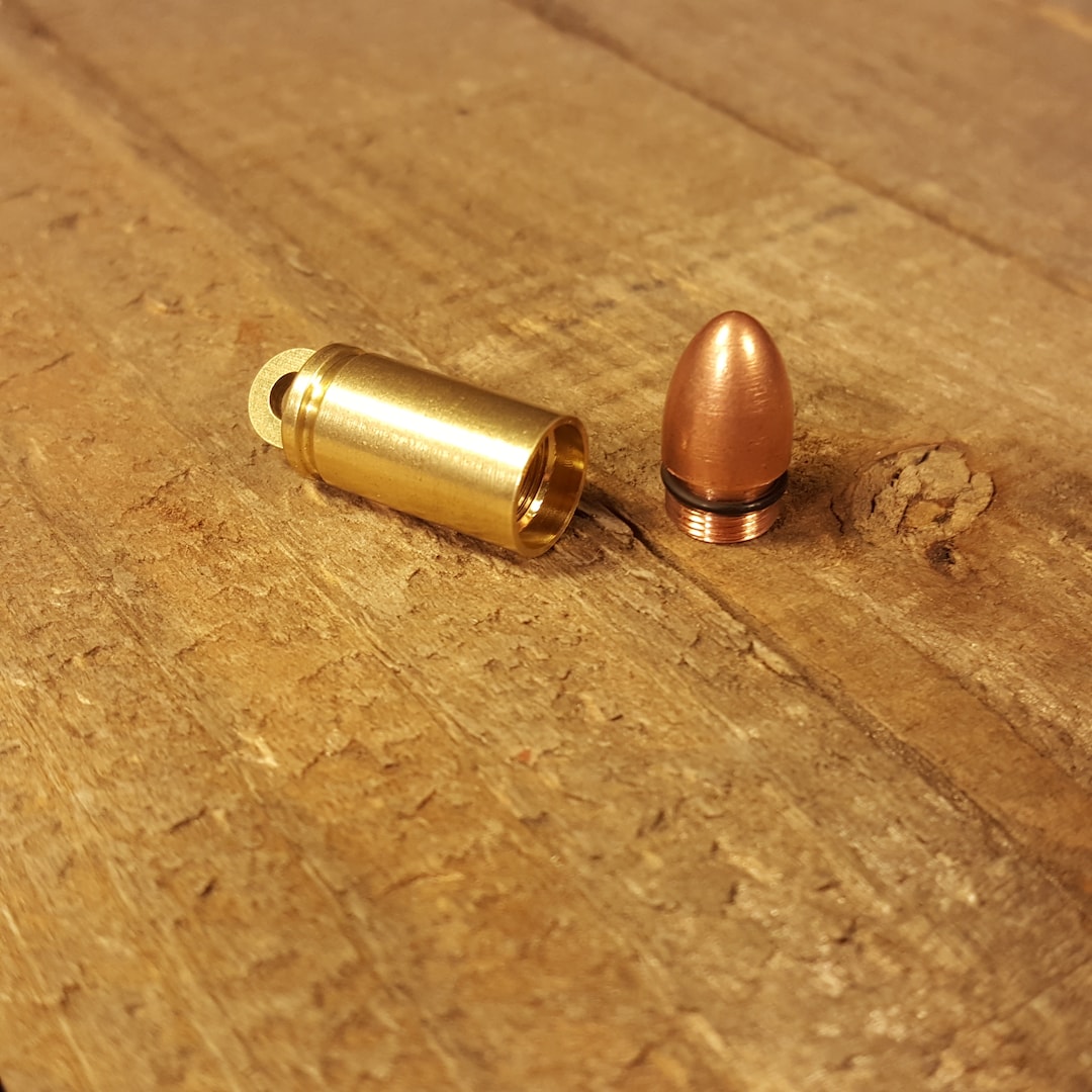 EDC 9mm Bullet Memorial Ash Urn Keepsake Pendant - Etsy