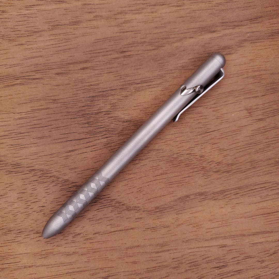 Titanium EDC Bolt Action Pen V4 - Etsy