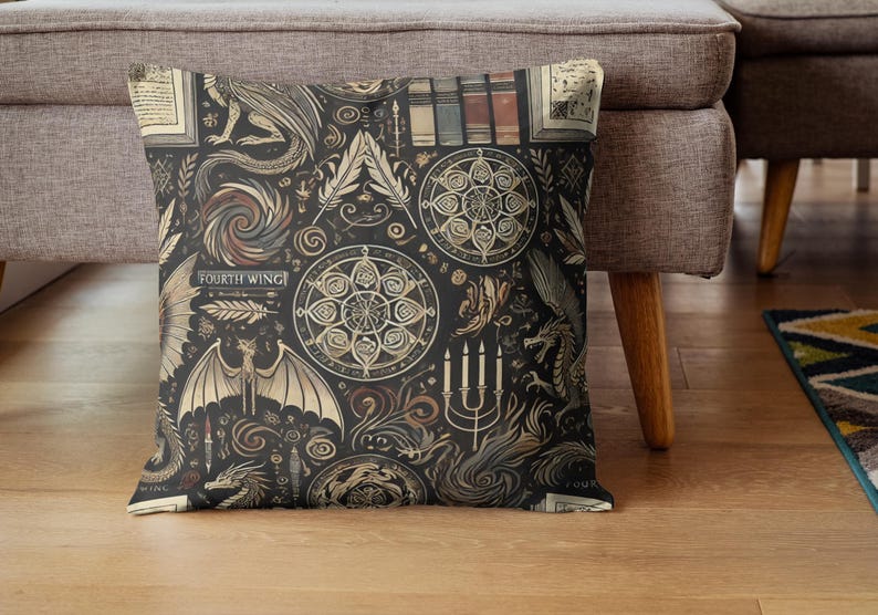 The Dragon Codex: Dark Academia Dragon Seamless Pattern | Magic Books ...