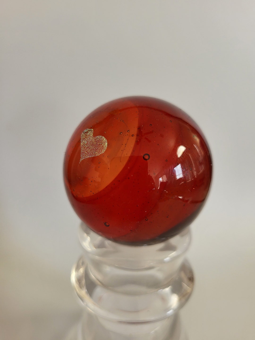 Red Heart Marble - Etsy