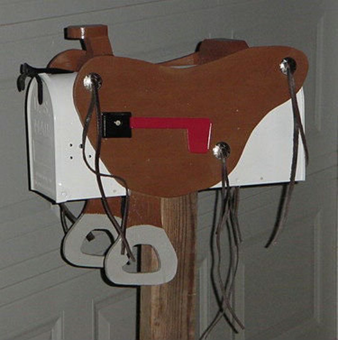 Saddle Mailbox - Etsy