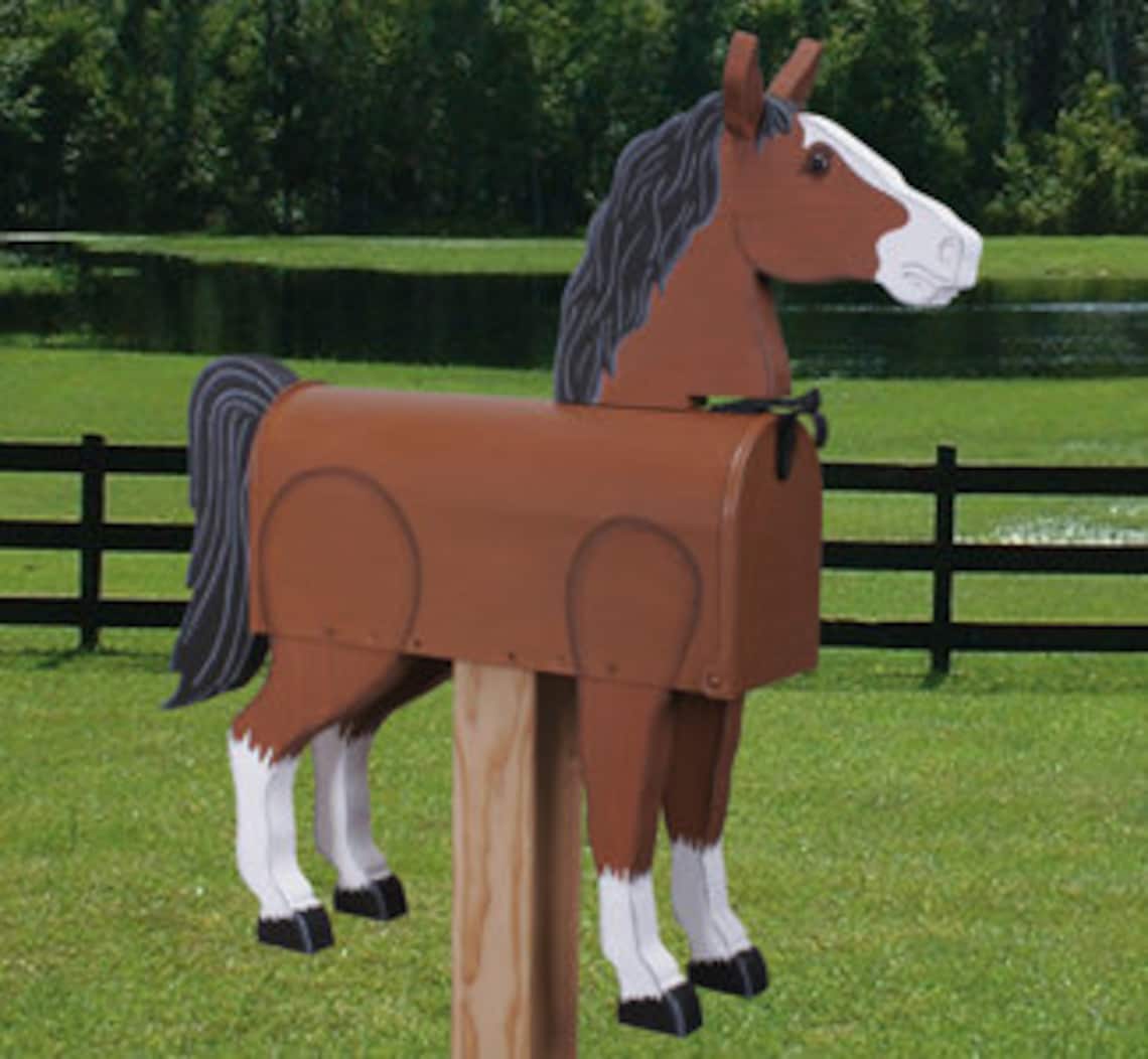 Horse Mailbox - Etsy