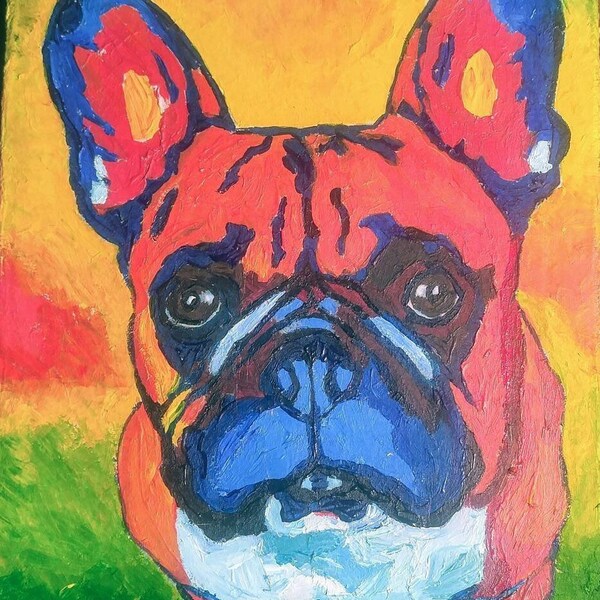 Pop Art Pet Portrait - Etsy