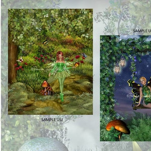 Instant Download 5 Magic Moments Fantasy Backgrounds Fantasy - Etsy