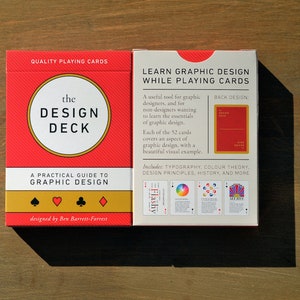 The Design Deck: Playing Card Guide to Graphic Design - Etsy
