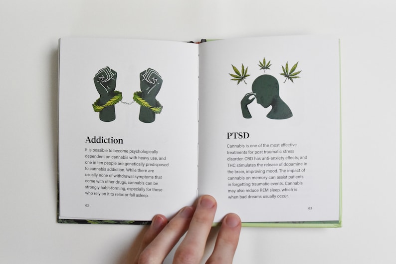 The Weed Book: A Visual Guide to Cannabis - Etsy